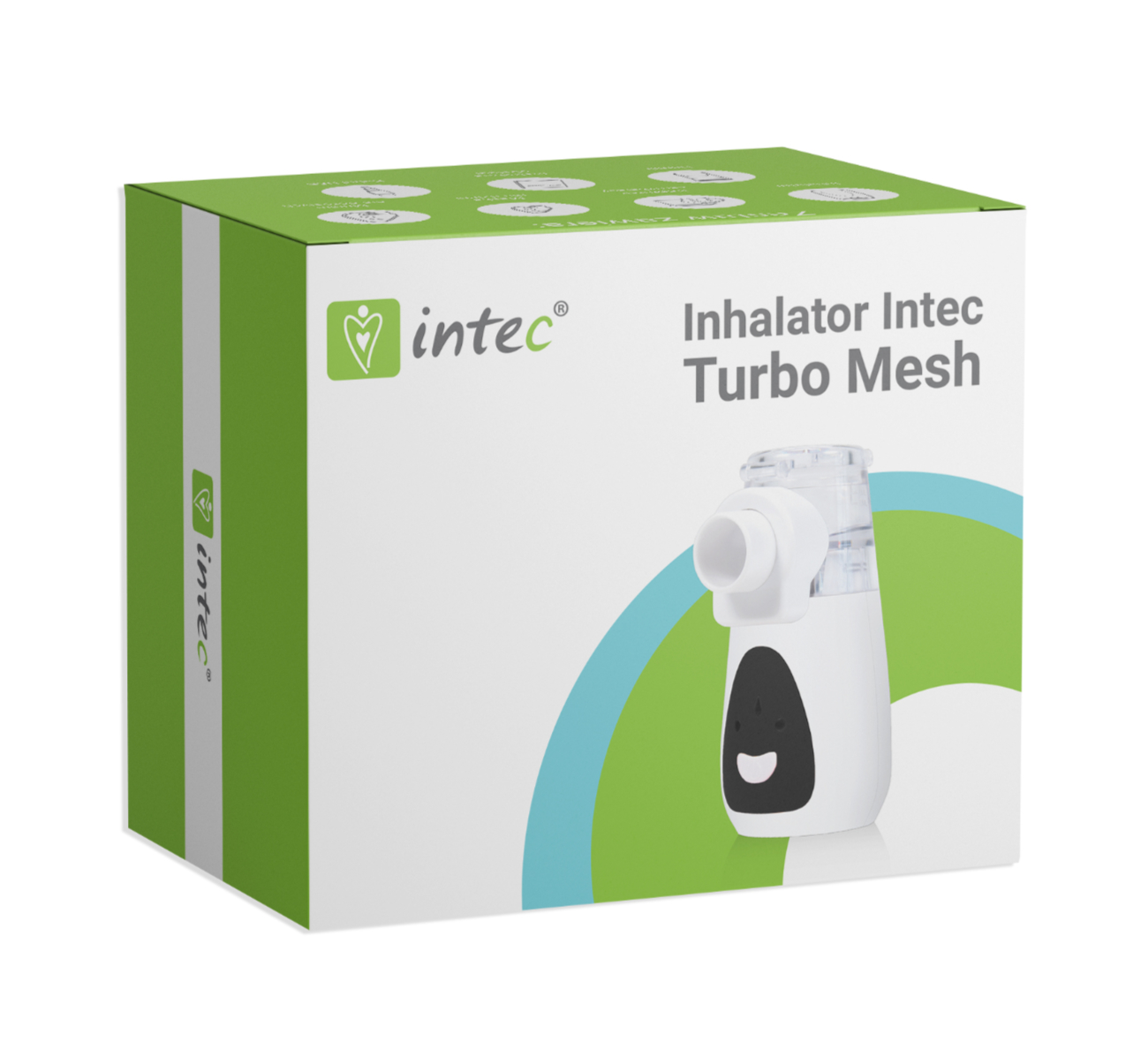 Prenosný inhalátor Intec Turbo Mesh | Pre Alergikov